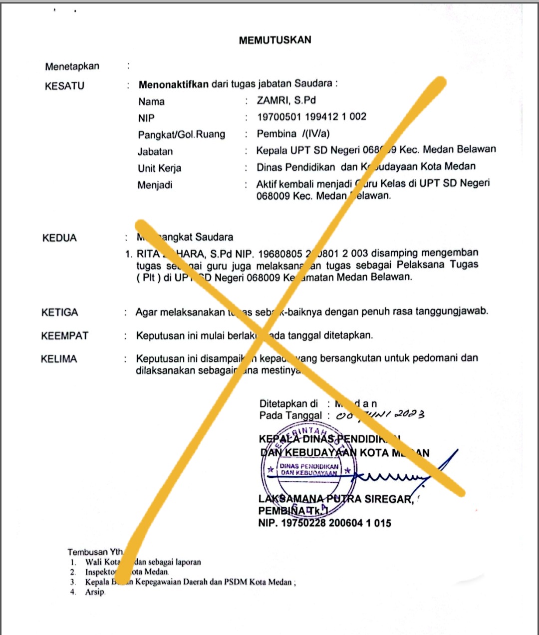 Buntut Dana DAK Rp 10 M, Tiga Kepsek SD Dicopot Tanpa Diketahui ... Buntut Dana DAK Rp 10 M, Tiga Kepsek SD Dicopot Tanpa Diketahui ...
